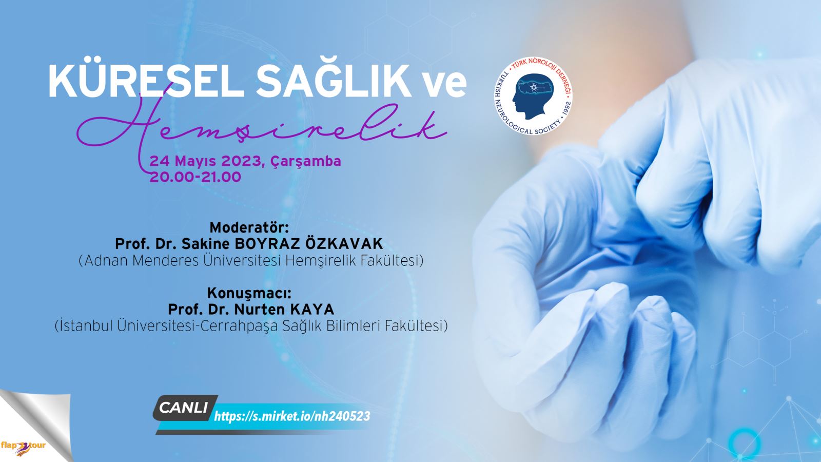 Türk Nöroloji Derneği | Küresel Sağlık ve Hemşirelik Webinarı